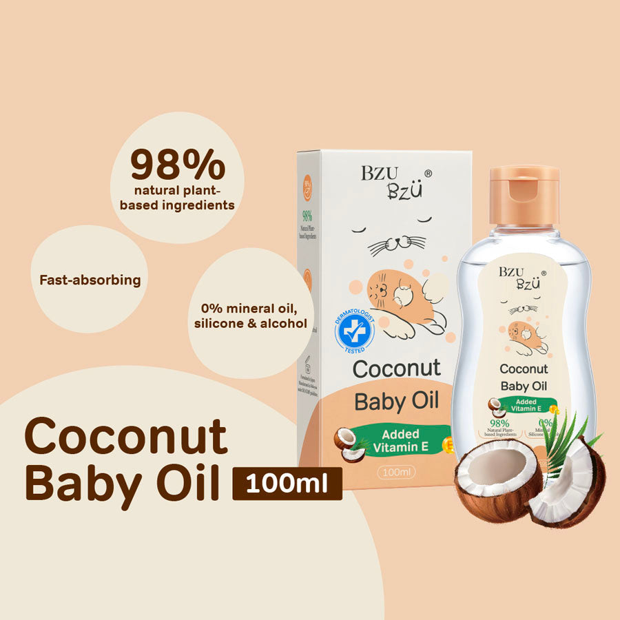Coconut Baby Oil - 100ml – Lady Avenue